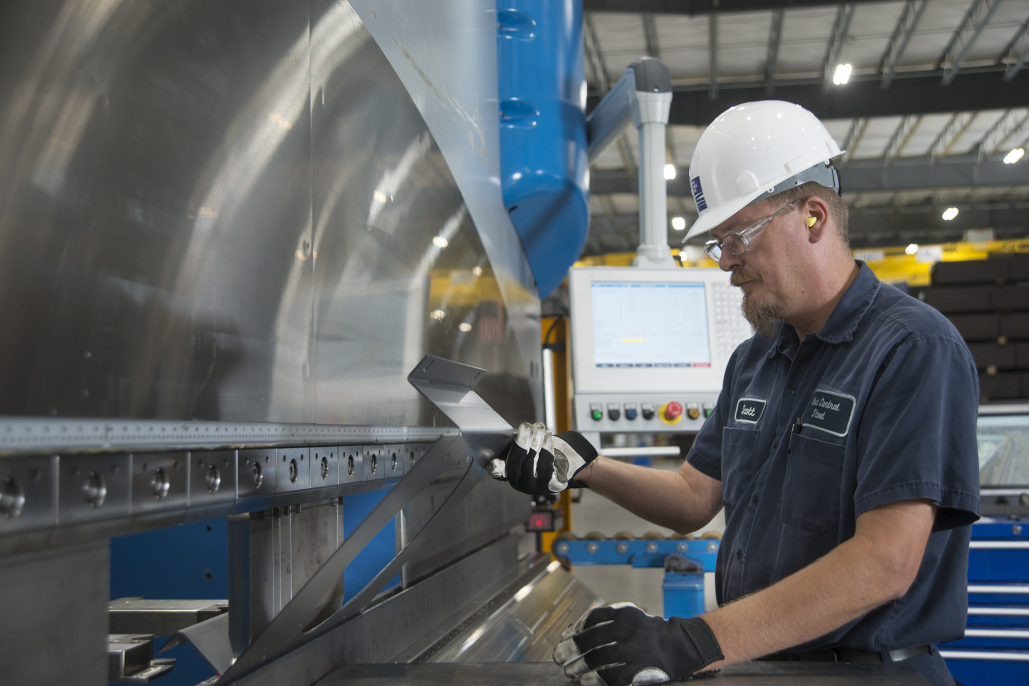 Working the Press Brake - West Central Steel